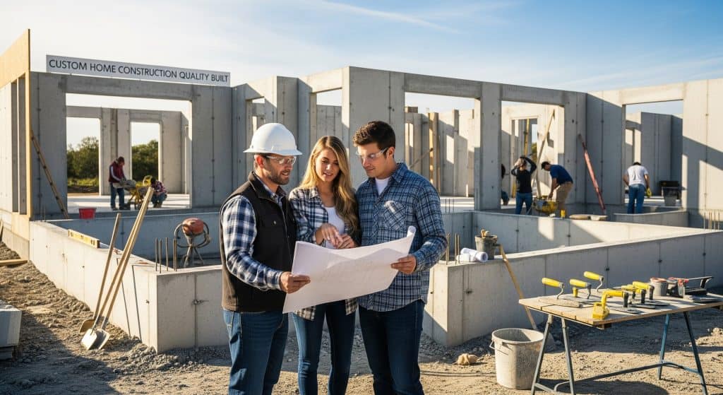 The Role of Concrete Contractors in Custom Home Construction