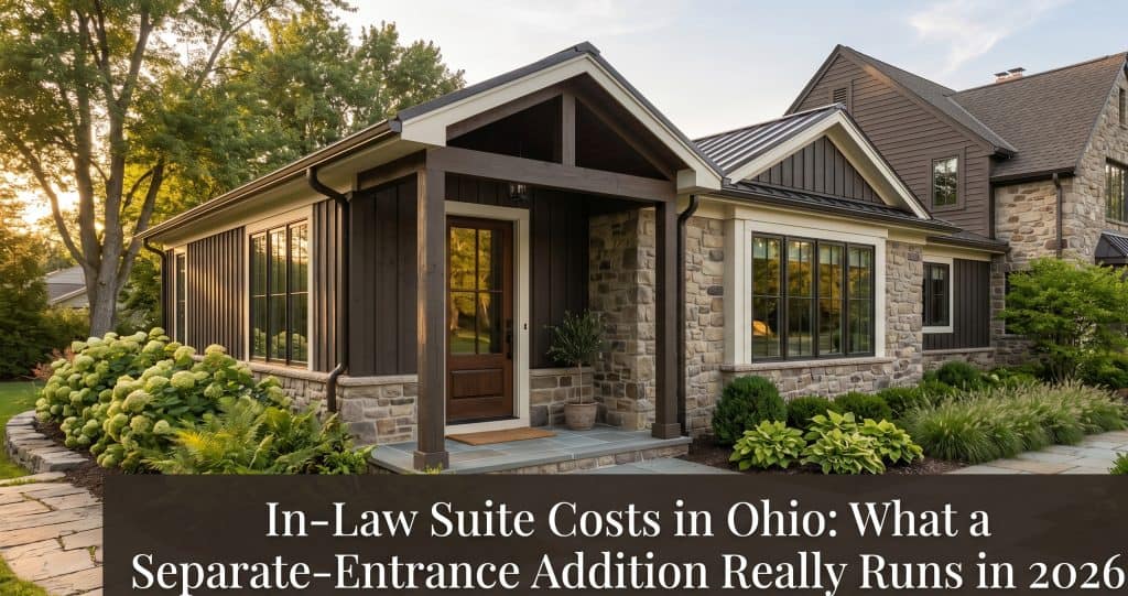 In-Law Suite Costs in Ohio: What a Separate-Entrance Addition Really ...